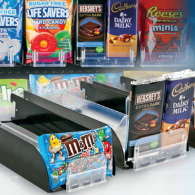 Pusher Trays - Shelf Mount | Midwest Retail Services